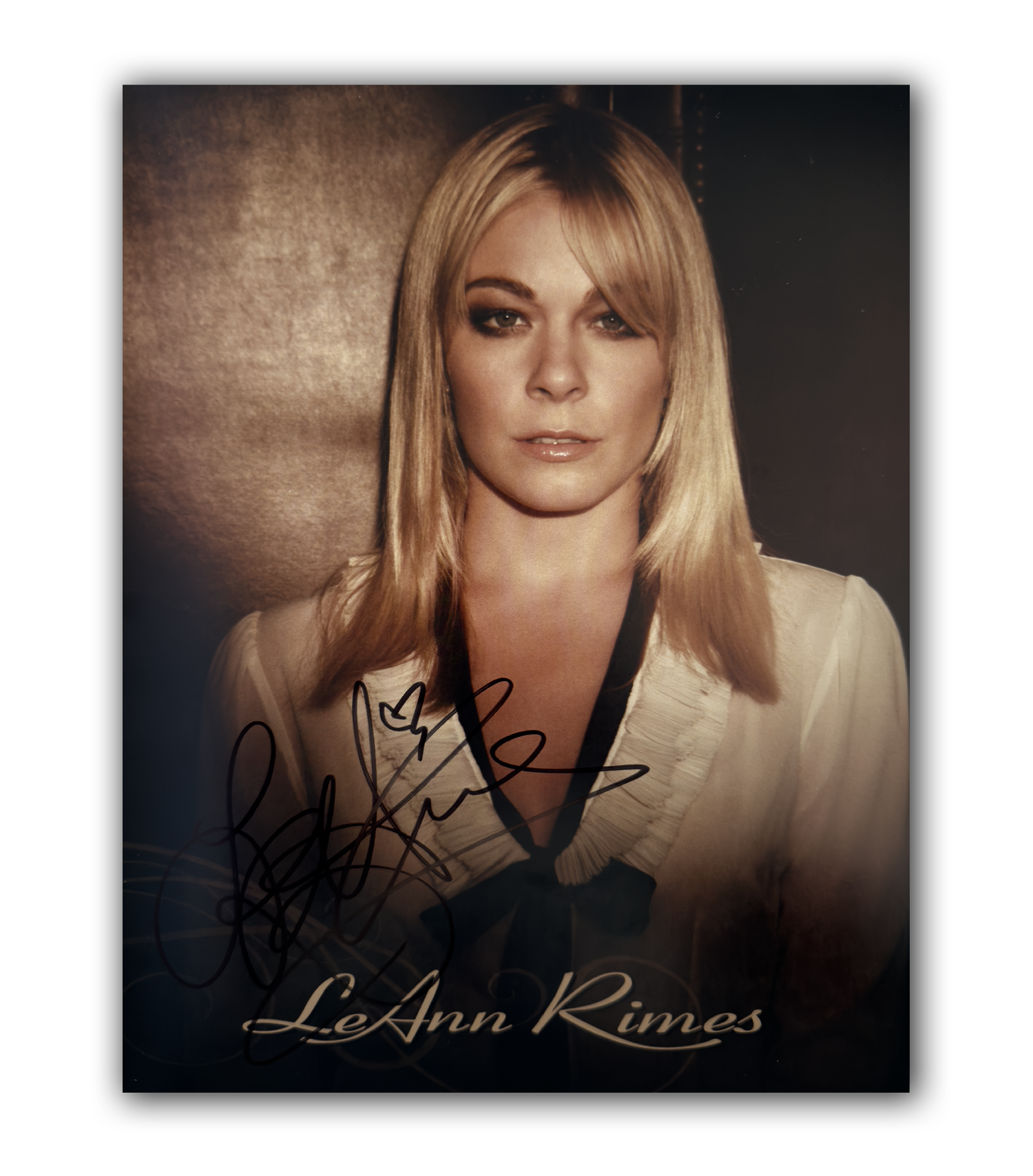 lady & gentlemen signed photo – LeAnn Rimes Official Store