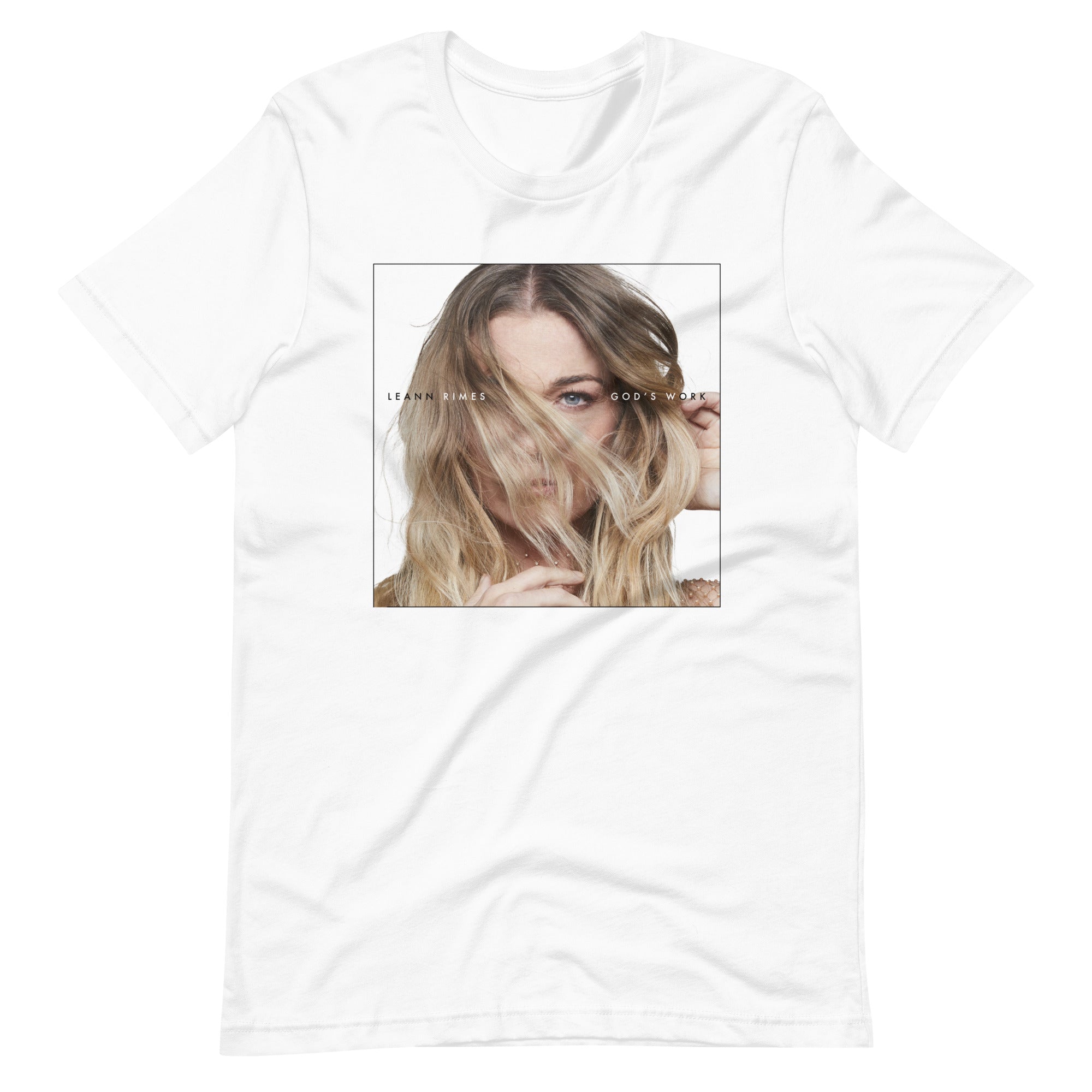 god's work album print t-shirt – LeAnn Rimes Official Store